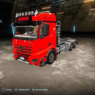Mercedes-Benz Arocs HKL v1.0 FS22 Mod | Farming Simulator 22 Mod