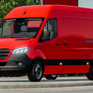 Mercedes-Benz Sprinter V1.0 FS22 Mod | Farming Simulator 22 Mod