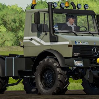 Mercedes-Benz Unimog V1.2 FS22 Mod | Farming Simulator 22 Mod