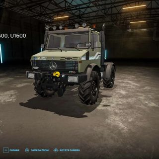 Mercedes-Benz Unimog V1.2 FS22 Mod | Farming Simulator 22 Mod