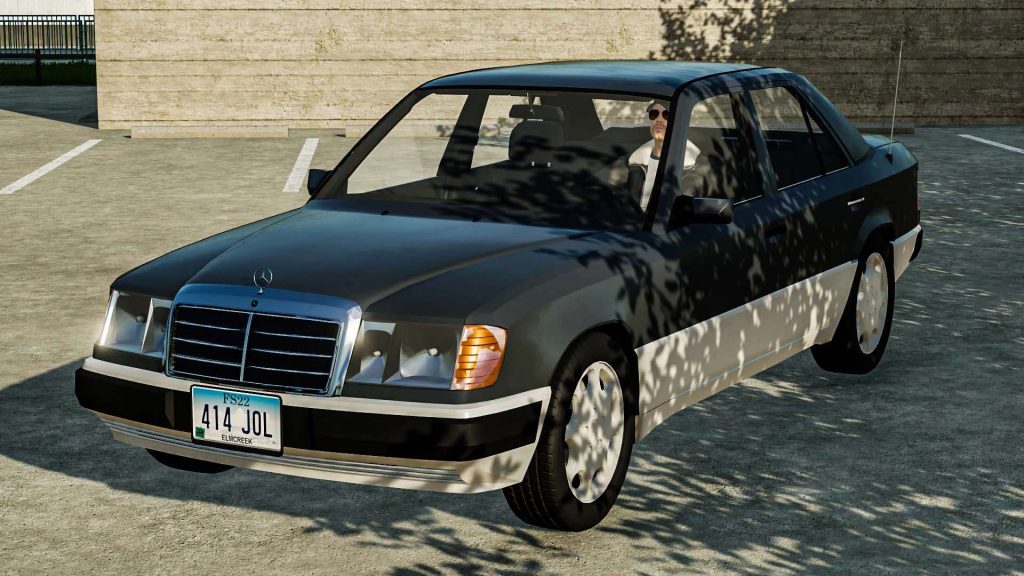Mercedes-Benz W124 v1.1 FS22 Mod | Farming Simulator 22 Mod