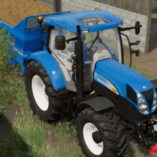 New Holland T6000 Series Large Body v2.0 FS22 Mod | Farming Simulator ...
