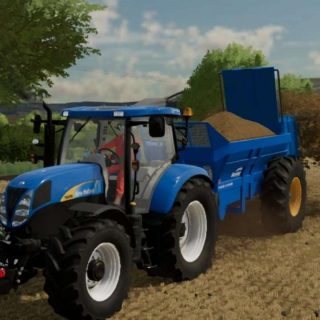 New Holland T6000 Series Large Body v2.0 FS22 Mod | Farming Simulator ...