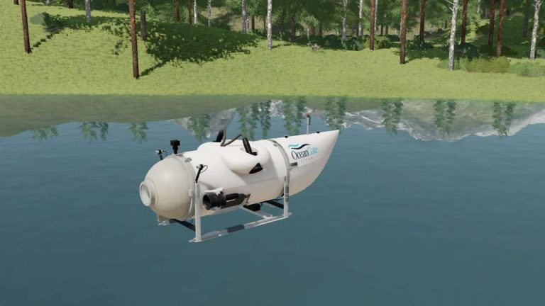 OceanGate submarine v1.0 FS22 Mod | Farming Simulator 22 Mod