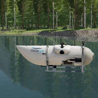 OceanGate submarine v1.0 FS22 Mod | Farming Simulator 22 Mod