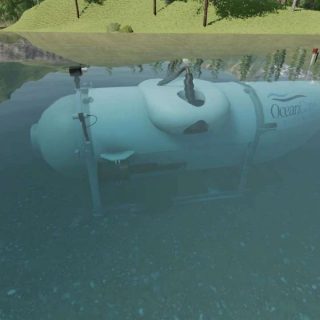 OceanGate submarine v1.0 FS22 Mod | Farming Simulator 22 Mod