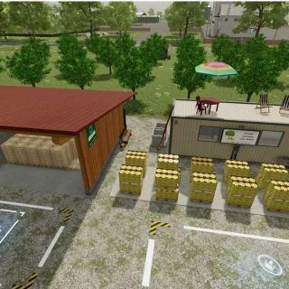 Orchard Pack with selling Station v1.0 FS22 Mod | Farming Simulator 22 Mod