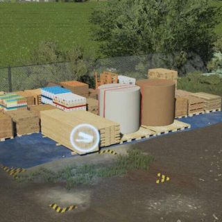Pack Tarpaulin v1.1 FS22 Mod | Farming Simulator 22 Mod