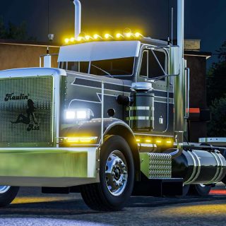 PETERBILT 359 v1.0 FS22 Mod | Farming Simulator 22 Mod