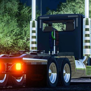 Peterbilt 379 Daycab 1999 V1.0 FS22 Mod | Farming Simulator 22 Mod