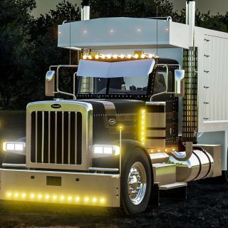 PETERBILT 389 Dump Truck V1.0 FS22 Mod | Farming Simulator 22 Mod