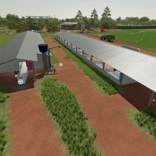 Pigsty And Manure Heap v1.0 FS22 Mod | Farming Simulator 22 Mod