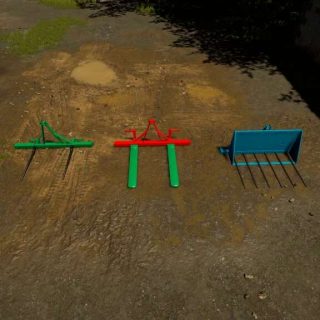 Pitchfork Pack v1.0 FS22 Mod | Farming Simulator 22 Mod