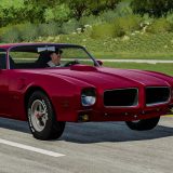 Pontiac Firebird V1.0 FS22 Mod | Farming Simulator 22 Mod