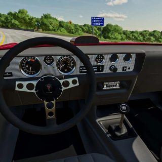 Pontiac Firebird V1.0 FS22 Mod | Farming Simulator 22 Mod