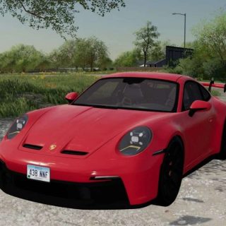 Porsche Carrera GT3 v1.1 FS22 Mod | Farming Simulator 22 Mod