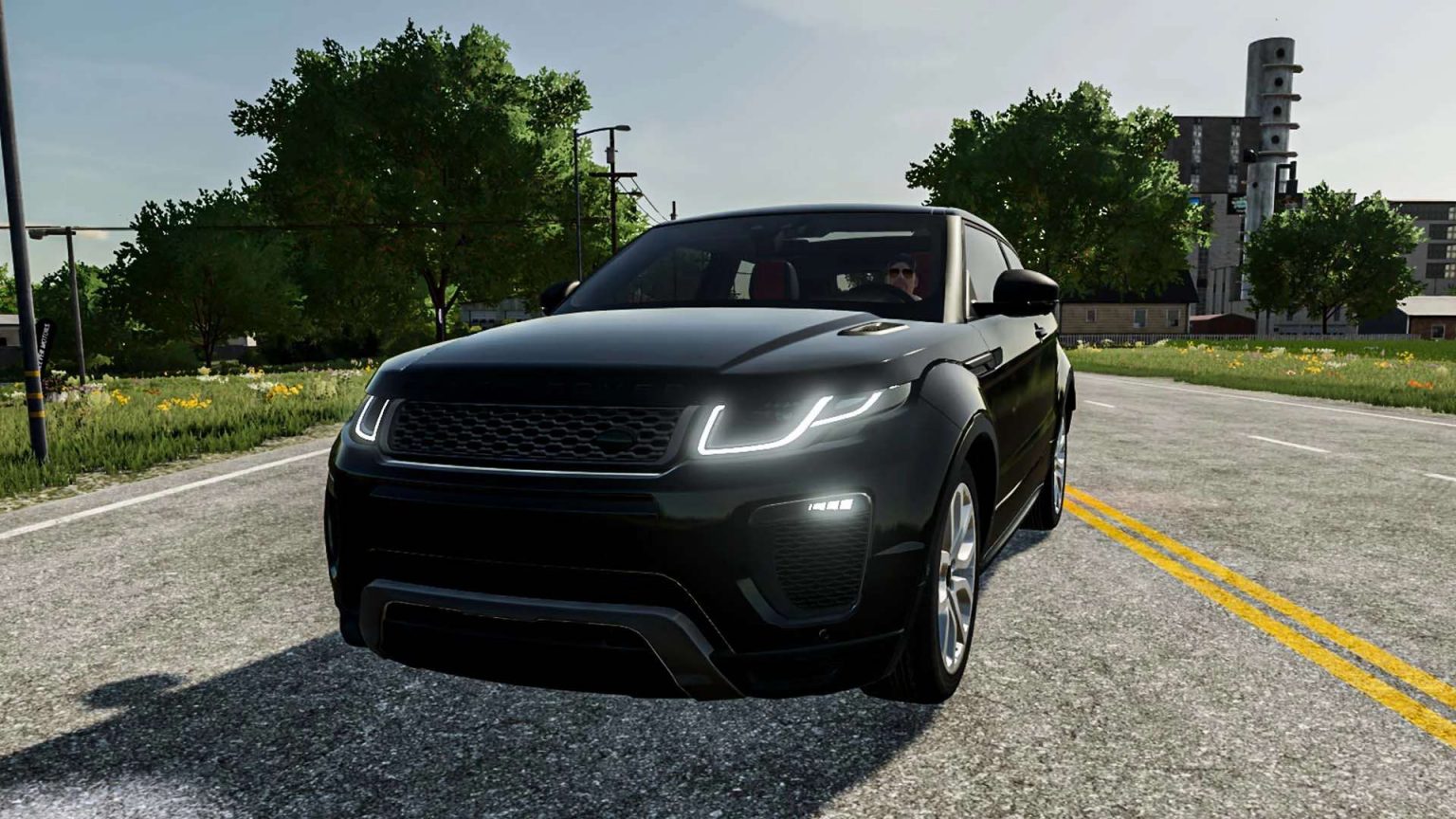 Range Rover Evoque v1.0 FS22 Mod | Farming Simulator 22 Mod