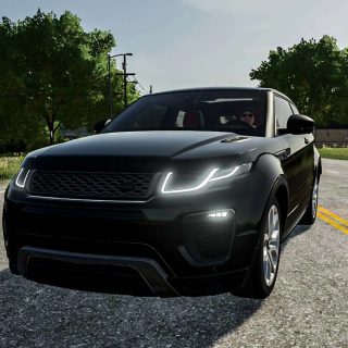 Range Rover Evoque v1.0 FS22 Mod | Farming Simulator 22 Mod