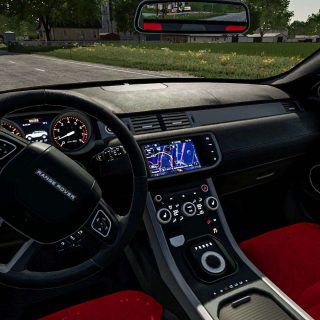 Range Rover Evoque v1.0 FS22 Mod | Farming Simulator 22 Mod
