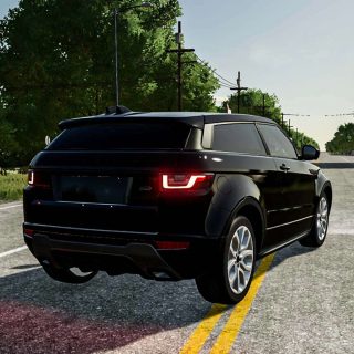 Range Rover Evoque v1.0 FS22 Mod | Farming Simulator 22 Mod