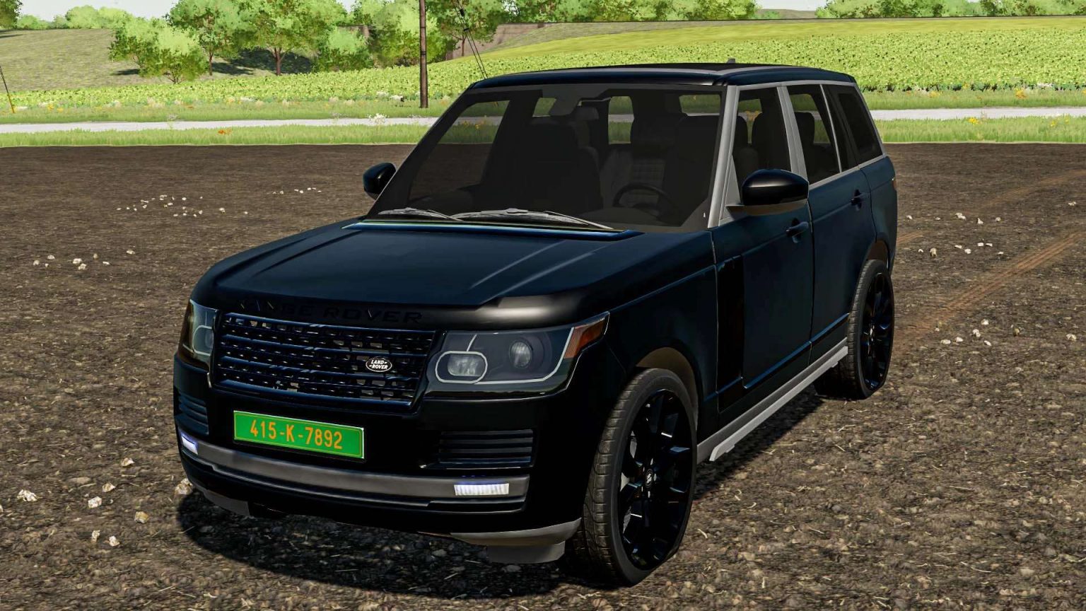 Range Rover Vogue 2014 Black Edition v1.0 FS22 Mod | Farming Simulator ...
