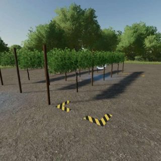 Red and White Grapes Orchards v1.0 FS22 Mod | Farming Simulator 22 Mod