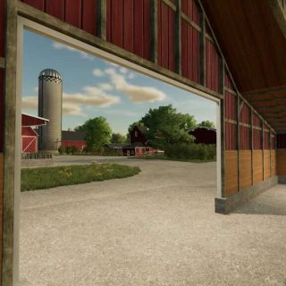 Red Barn Pack v1.1 FS22 Mod | Farming Simulator 22 Mod