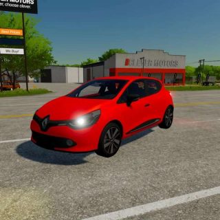 Renault Clio 4 v1.0 FS22 Mod | Farming Simulator 22 Mod