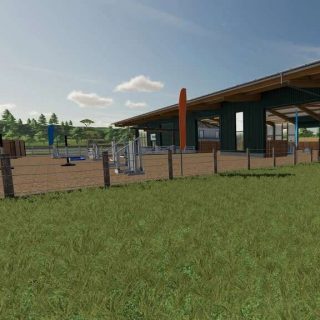 Riding Hall v1.1 FS22 Mod | Farming Simulator 22 Mod
