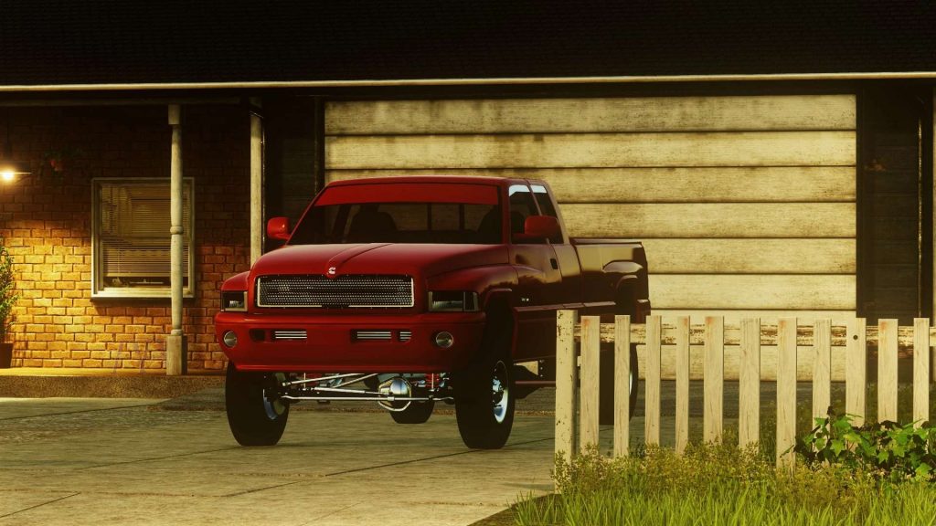 RMG22 Dodge 3500 working radio v1.0 FS22 Mod | Farming Simulator 22 Mod