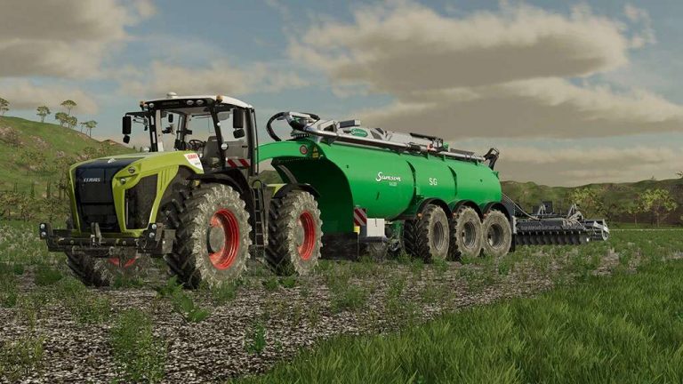 Samson SG, TGX v1.0 FS22 Mod | Farming Simulator 22 Mod