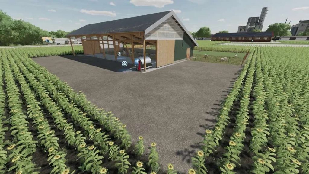 Sheep Barn with Goatmilk v1.0 FS22 Mod | Farming Simulator 22 Mod