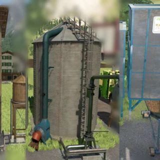 Silo And Containers v1.0 FS22 Mod | Farming Simulator 22 Mod