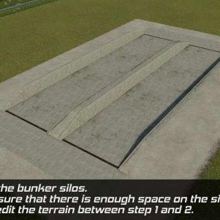 Small Modular Bunker Silo Pack v1.0 FS22 Mod | Farming Simulator 22 Mod