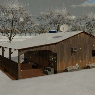 Southern Brazil Wood House v1.0 FS22 Mod | Farming Simulator 22 Mod