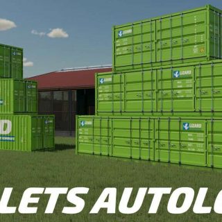 Standard Containers v1.0 FS22 Mod | Farming Simulator 22 Mod