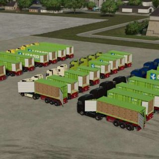 Standard Containers v1.0 FS22 Mod | Farming Simulator 22 Mod