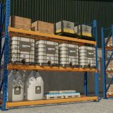 Storage Racks v1.0 FS22 Mod | Farming Simulator 22 Mod