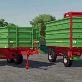 Strautmann Three-way Tippers v1.2 FS22 Mod | Farming Simulator 22 Mod