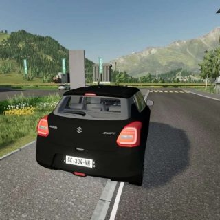 Suzuki Swift 2018 - 3rd Generation v3.0 FS22 Mod | Farming Simulator 22 Mod