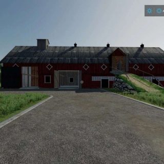 Swedish Barn v1.0 FS22 Mod | Farming Simulator 22 Mod