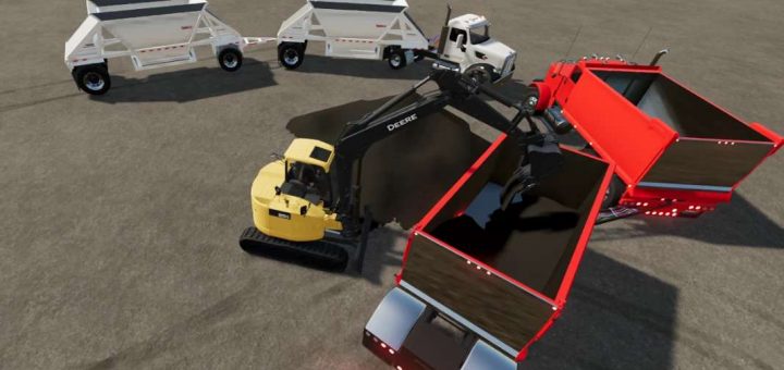 Double Dump Mods | Farming Simulator 22 Mods