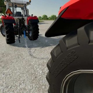 TOWING CHAIN V5.0 FS22 Mod | Farming Simulator 22 Mod