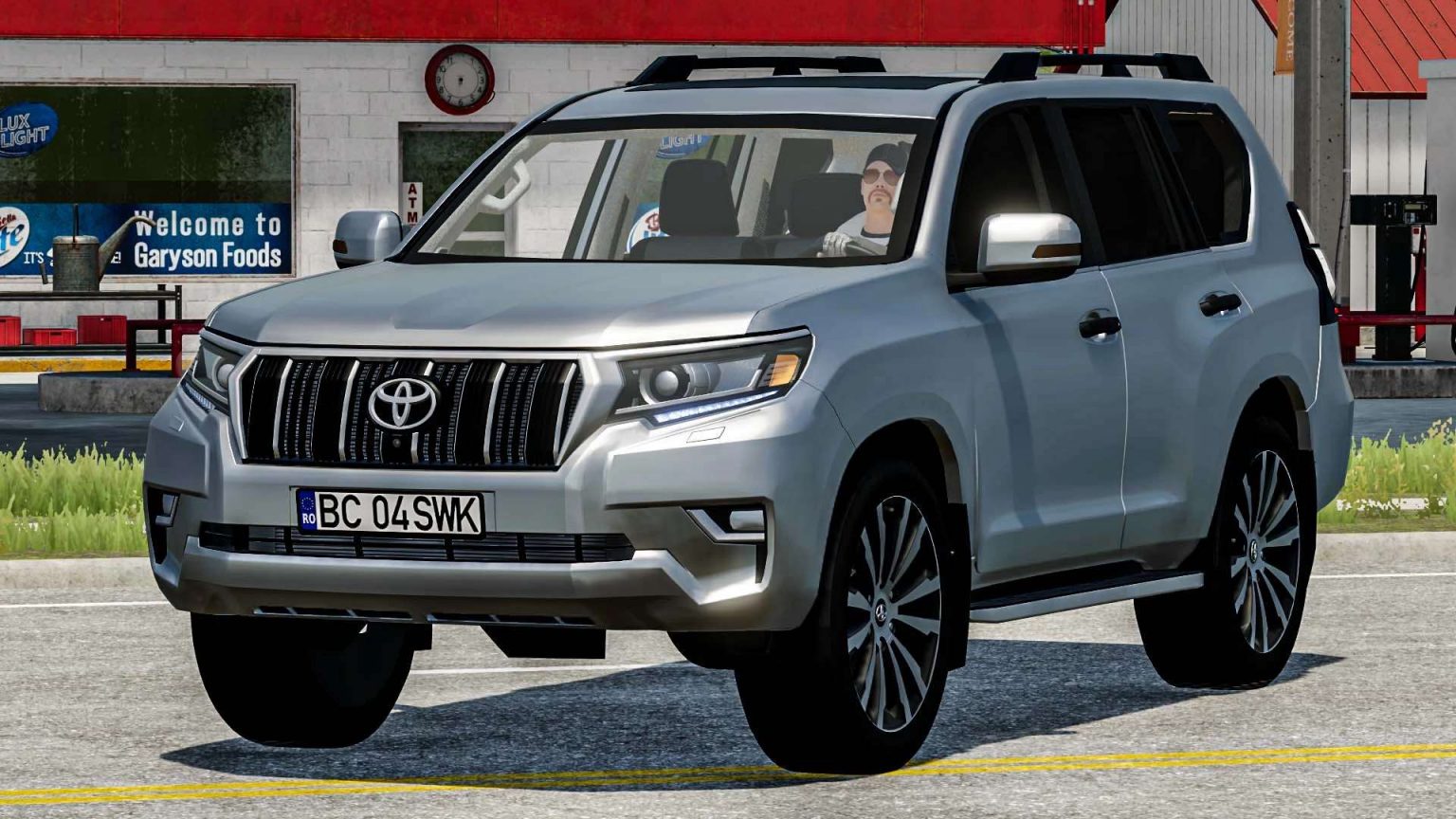 Toyota Prado v1.0 FS22 Mod | Farming Simulator 22 Mod