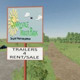 TPB SunnyVale Trailer Park Sign v1.0 FS22 Mod | Farming Simulator 22 Mod