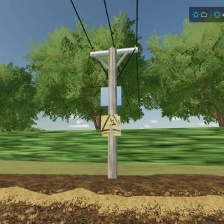 UK ELECTRICITY POLES PREFAB full release v1.0 FS22 Mod | Farming ...