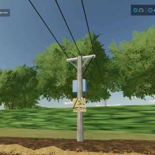 UK ELECTRICITY POLES PREFAB update version v2.0 FS22 Mod | Farming ...