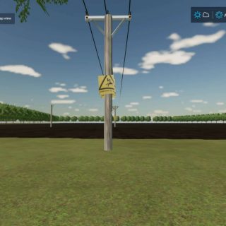 UK ELECTRICITY POLES PREFAB update version v2.0 FS22 Mod | Farming ...