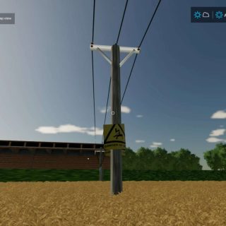 UK ELECTRICITY POLES PREFAB update version v2.0 FS22 Mod | Farming ...