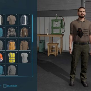 Ukrainian Clothes v1.0 FS22 Mod | Farming Simulator 22 Mod